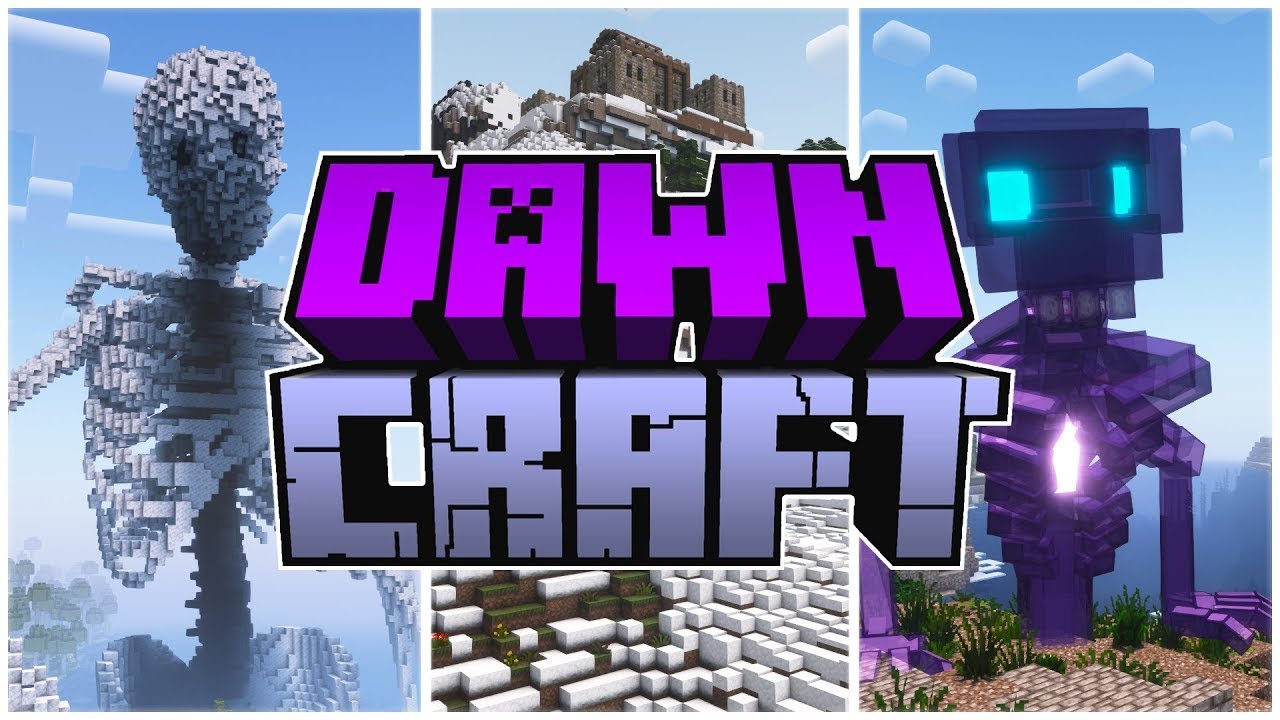 Exploring the world in Dawncraft | #Minecraft - YouTube