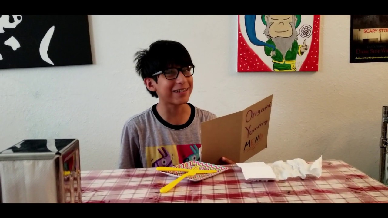 Origami Bacon and Eggs- Origami Yummy - YouTube