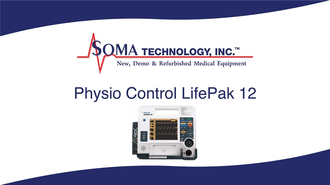 Physio-Control LifePak 12 - Defibrillator - Soma Tech Intl - YouTube