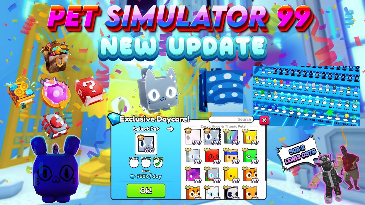 🔴[LIVE] COUNTDOWN TO THE NEXT BIG UPDATE STARTS NOW - Pet Simulator 99 ...