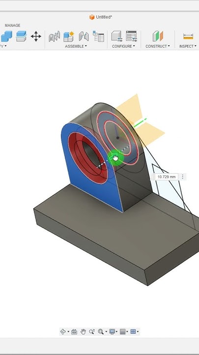 Fusion360 Part Modeling Tutorial-189. #design #3dmodeling #modelingtutorial #engineering# ...