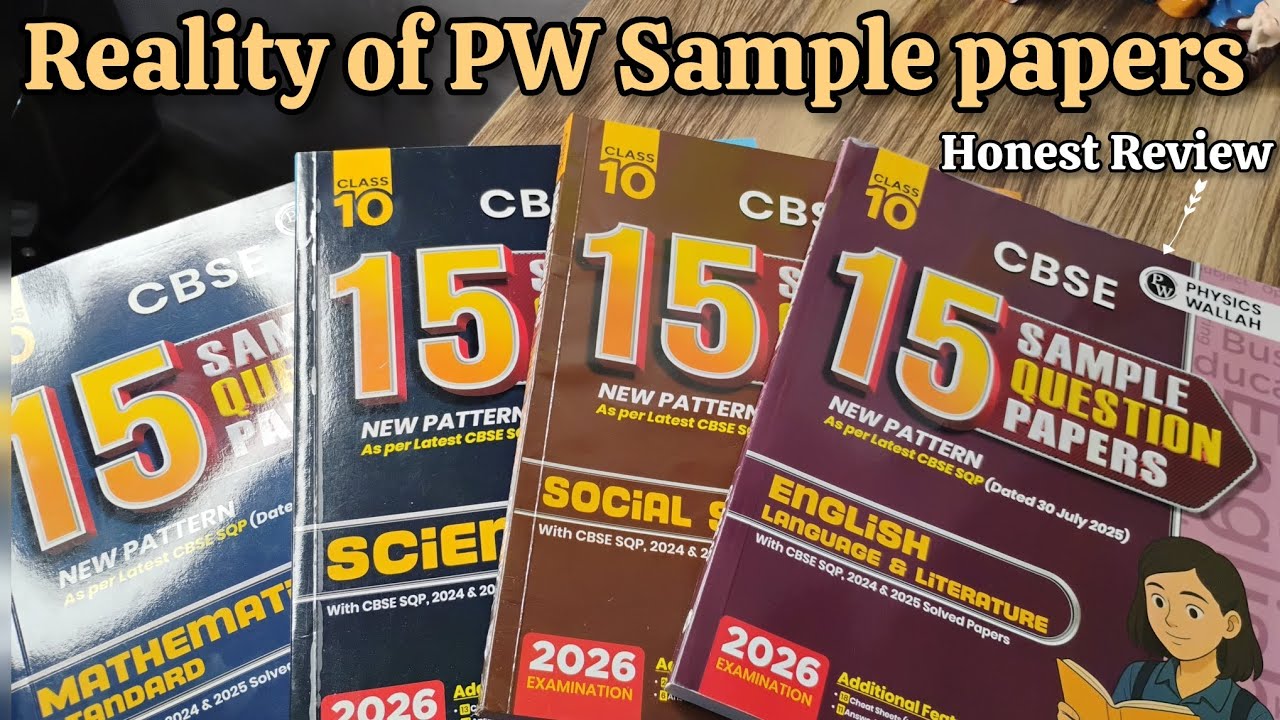 Reality of PW Sample papers😱📚🔥*Details and honest review*#class10th # ...