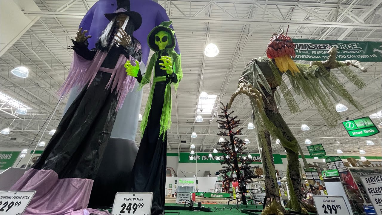 Menards Halloween 2024 - YouTube