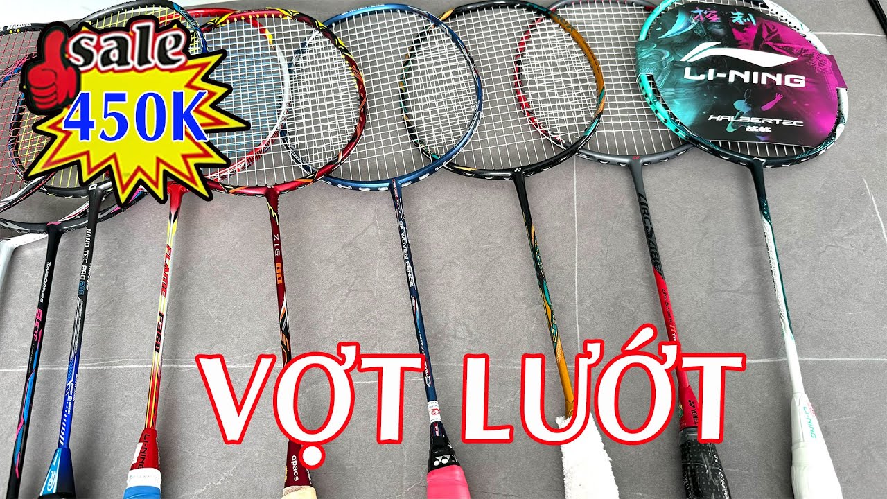 GÓC THANH LÝ VỢT LƯỚT | Yonex Astrox 88D Pro, Yonex Arc 11, Lining ...