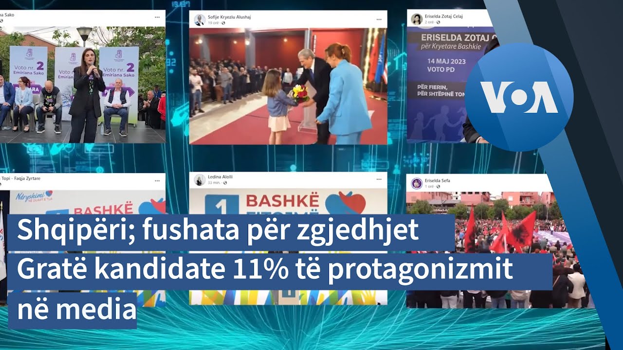 Shqipëri; fushata për zgjedhjet, gratë kandidate 11% të protagonizmit ...