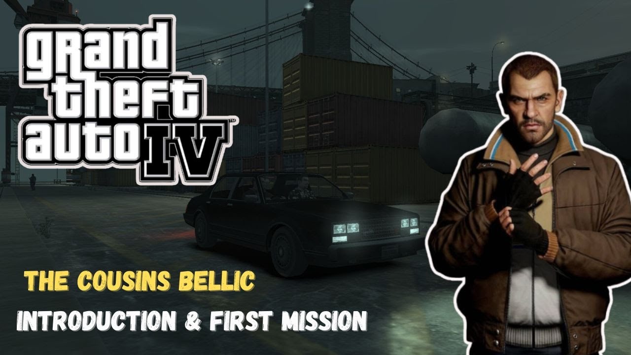 GTA 4 Mission - 1 The Cousins Bellic (1080p) - YouTube