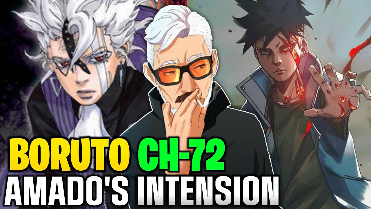 Boruto chapter 72 Amado's intentions prediction in hindi - YouTube