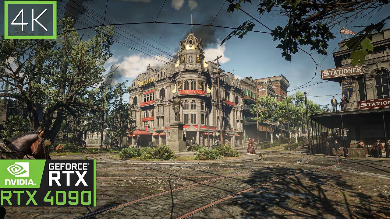 4k Walking in Saint Denis: Red Dead Redemption 2 - Max Settings No Mods ...