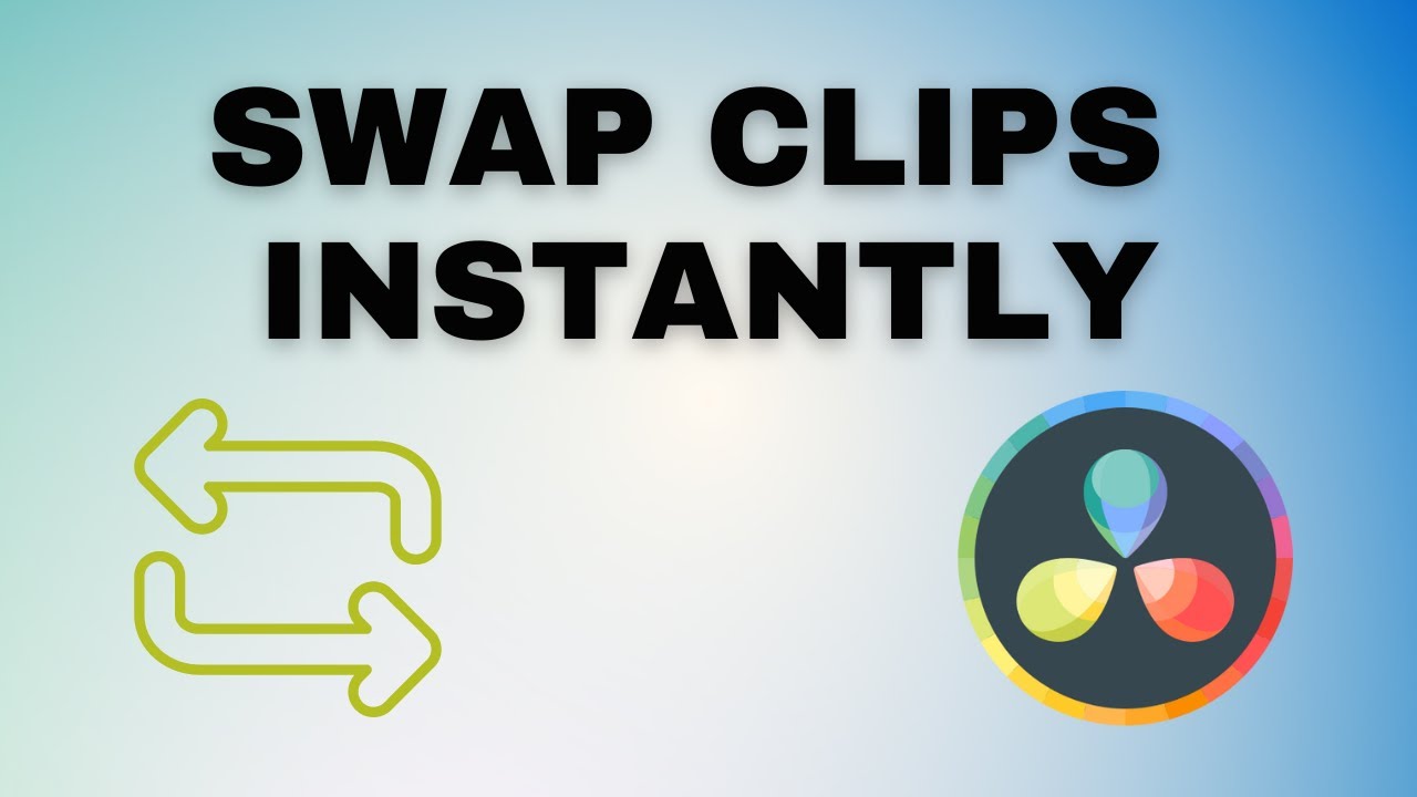How To Instantly SWAP CLIPS In DaVinci Resolve 18 EASY YouTube How To Instantly SWAP CLIPS In DaVinci Resolve 18 EASY YouTube