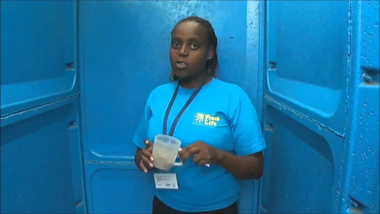 Fresh Life toilets introduced in Nairobi slums - YouTube