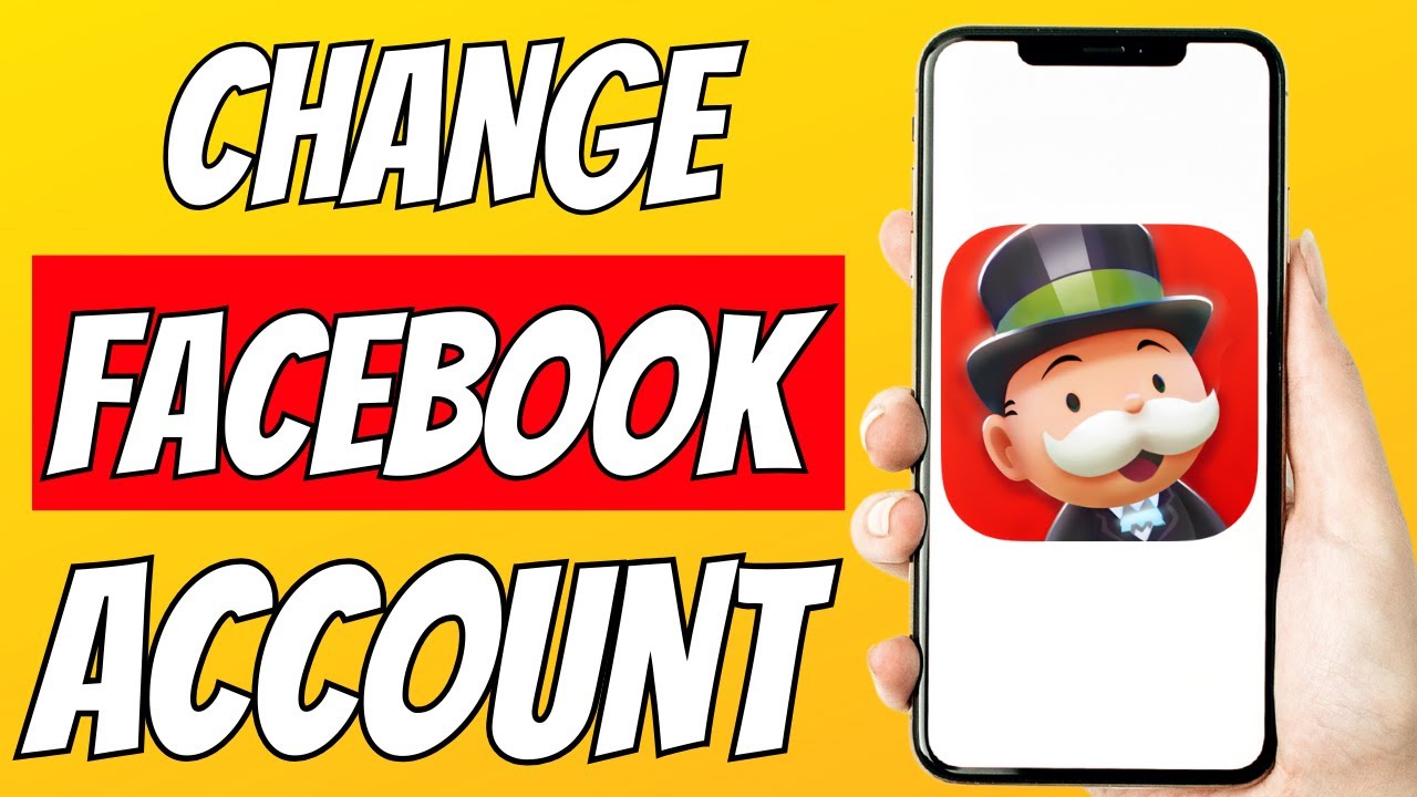How To Change Facebook Account On Monopoly Go EASY GUIDE - YouTube