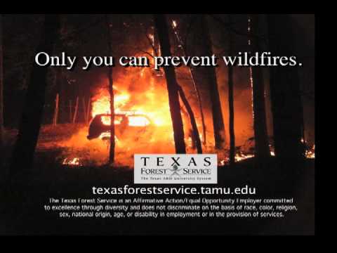 Texas Forest Service Wildfire Prevention PSA 2009 - YouTube
