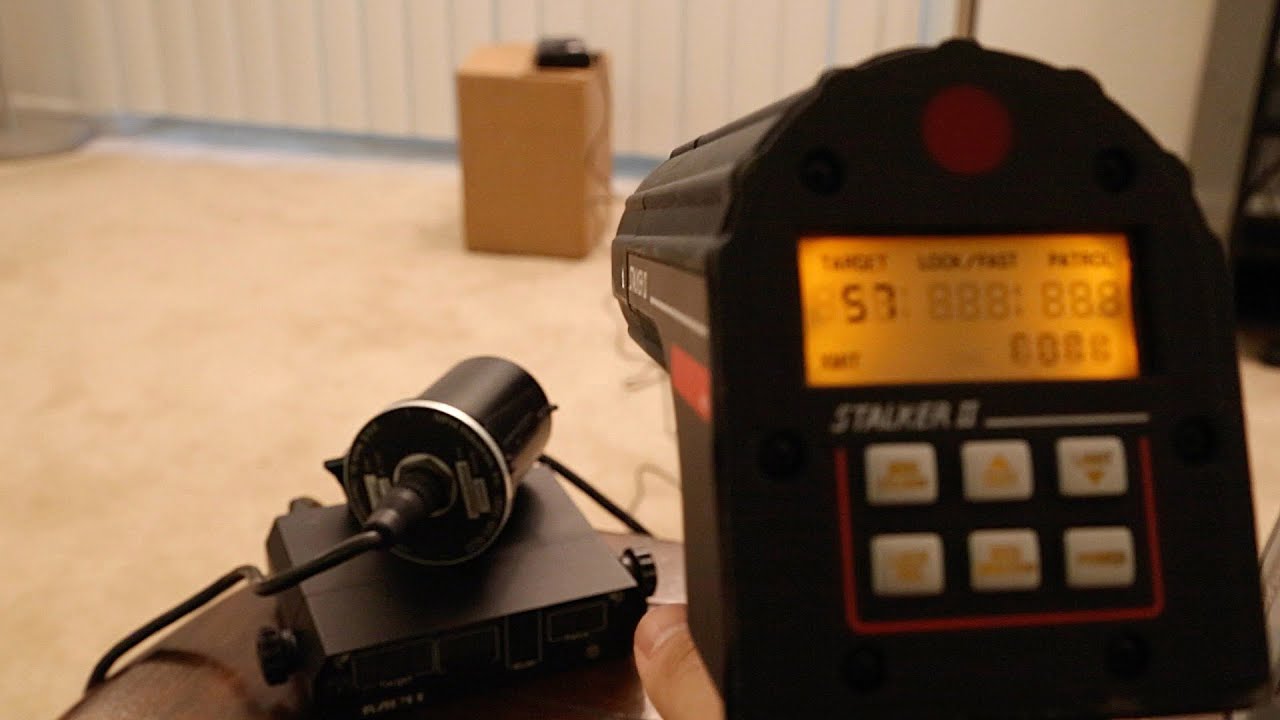 Rocky Mountain Radar spoofing speeds on radar guns - YouTube