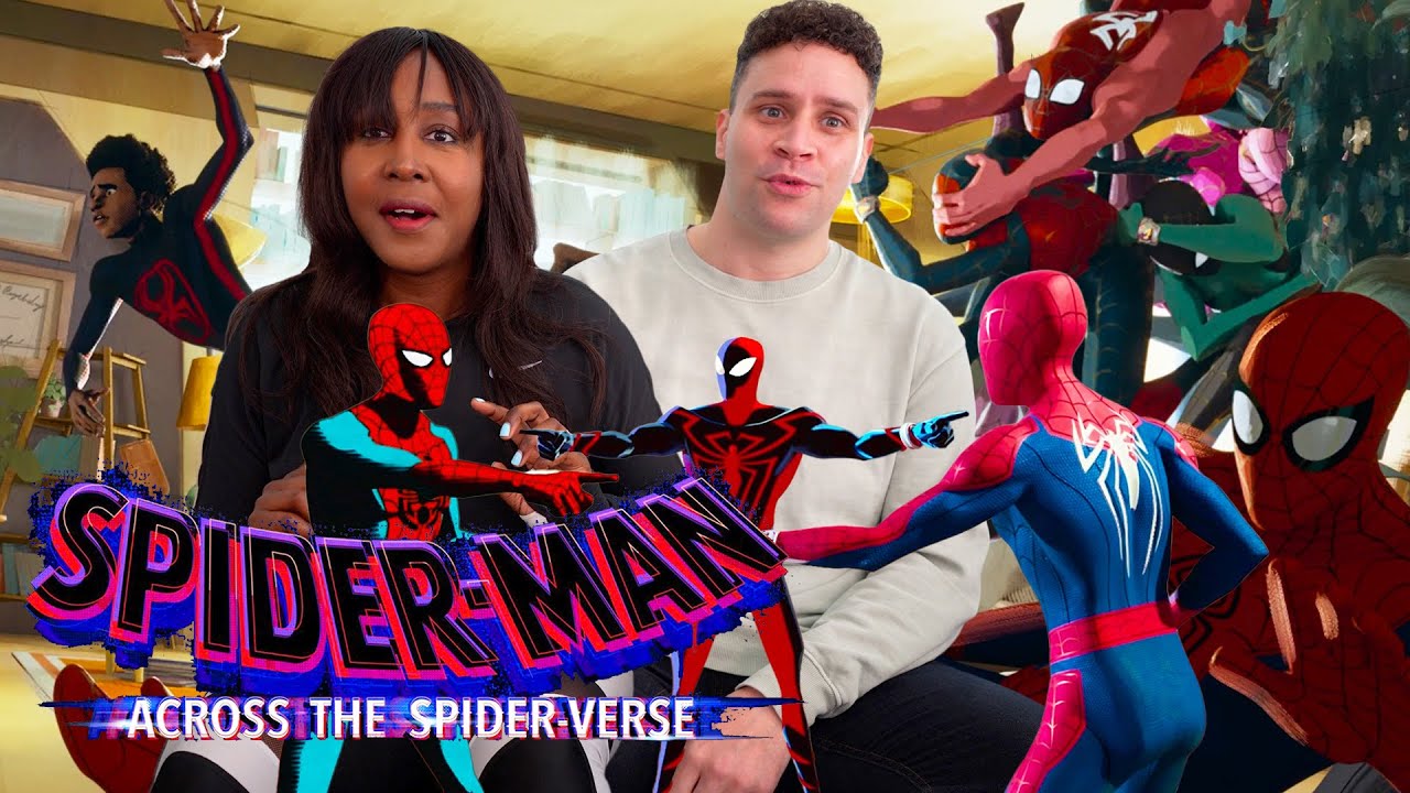 SPIDER MAN ACROSS THE SPIDER VERSE - Official Trailer 2 - Reaction ...