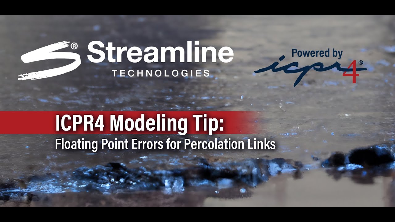 ICPR Modeling Tips (ep.7): Floating Point Errors for Percolation Links ...