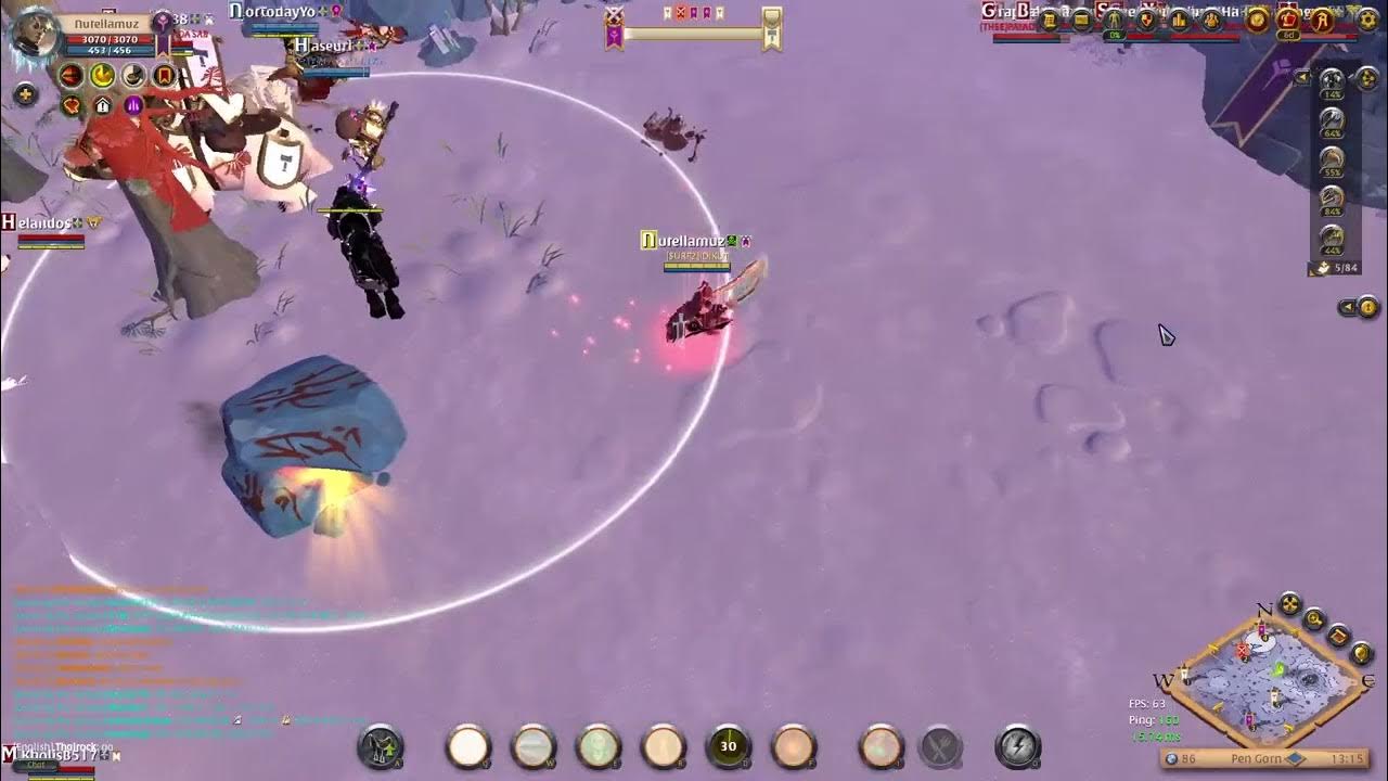 Albion Online Galatine Pair One Shot - YouTube