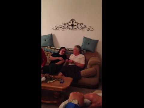 Grandma and Grandpa play Taboo