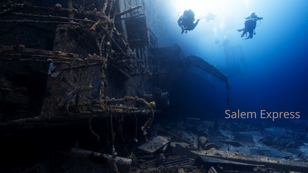 Salem Express | 4k | Wreck diving, Egypt. - YouTube