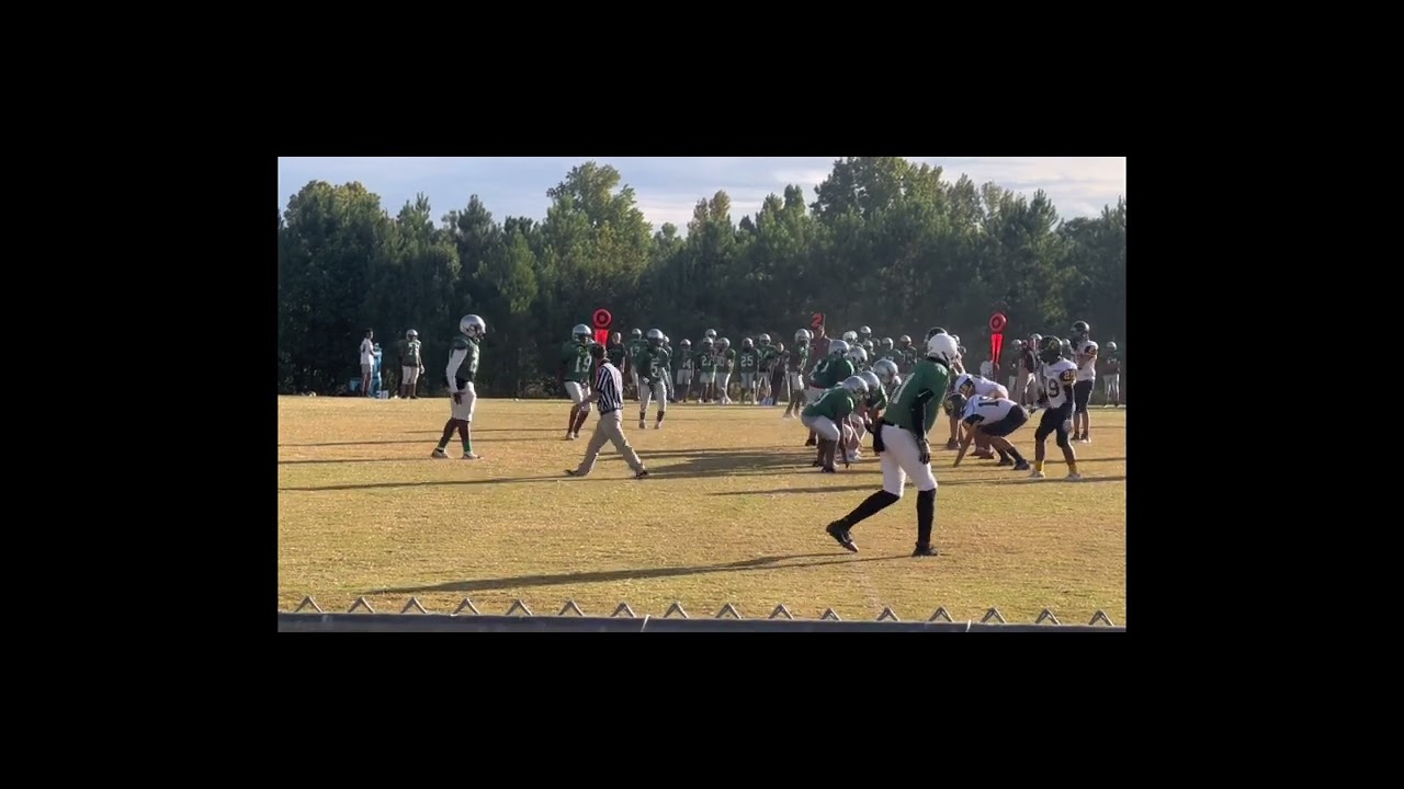 Rehoboth road middle school football clips (2022) - YouTube