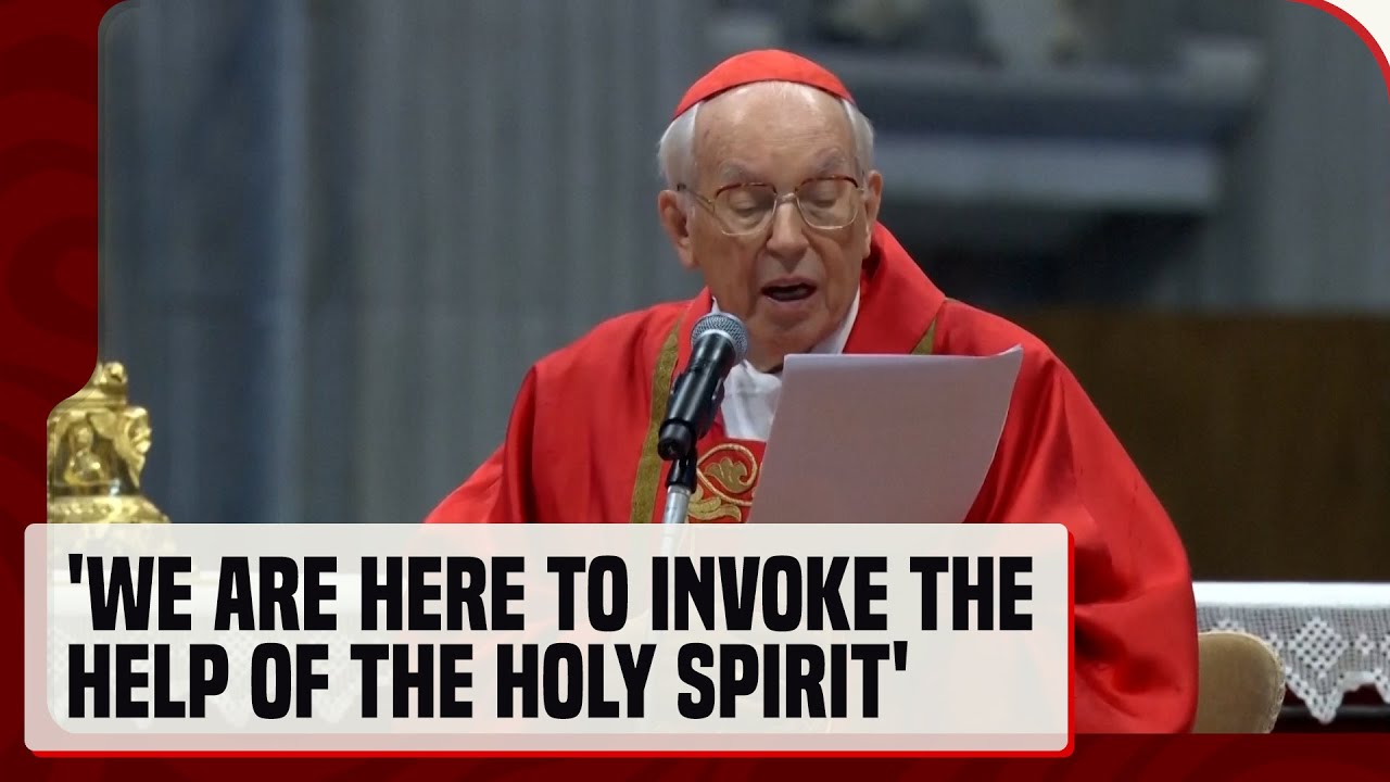 Cardinal Re invokes help of ‘Holy Spirit’ in electing pope at ...