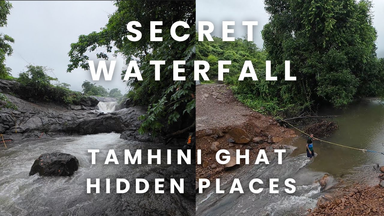 Secret waterfall Tamhini ghat | Tamhini ghat places to visit | Devkund ...