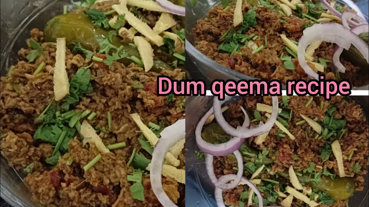 dum qeema recipe|smokey qeema recipe|how to make dum qeema|how to make ...