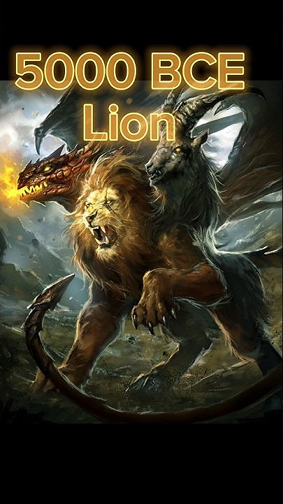 2023 Lion 🦁vs 5000 BCE Lion 🦁 #new #meop #subscribe - YouTube