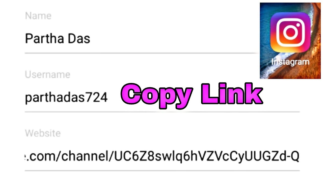 How To Copy And Share Your Instagram Link To Anyone YouTube how-to-copy-and-share-your-instagram-link-to-anyone-youtube