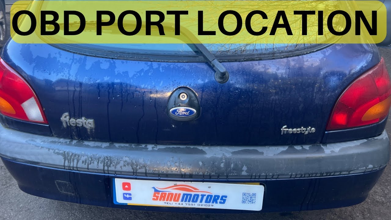 OLD FORD FIESTA OBD PORT LOCATION - YouTube