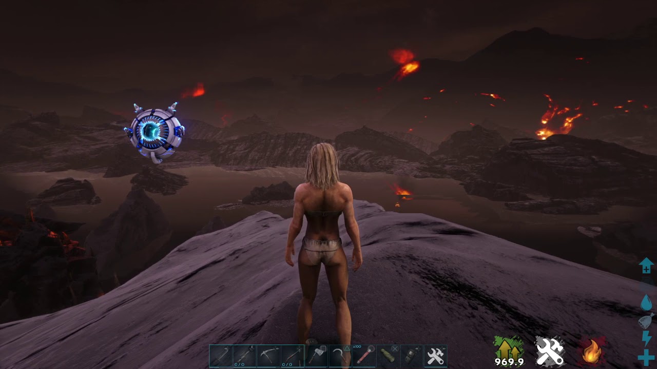 Ark Survival Evolved Volcano Youtube
