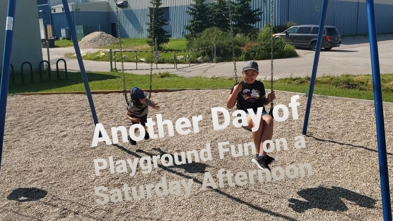 Another Day of Playground Fun on a Saturday Afternoon - YouTube