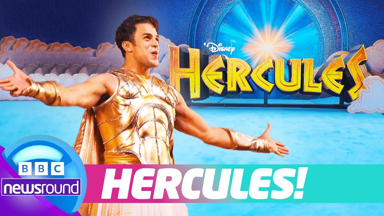 EXCLUSIVE: Behind the Scenes of Disney’s Hercules Musical | Newsround ...