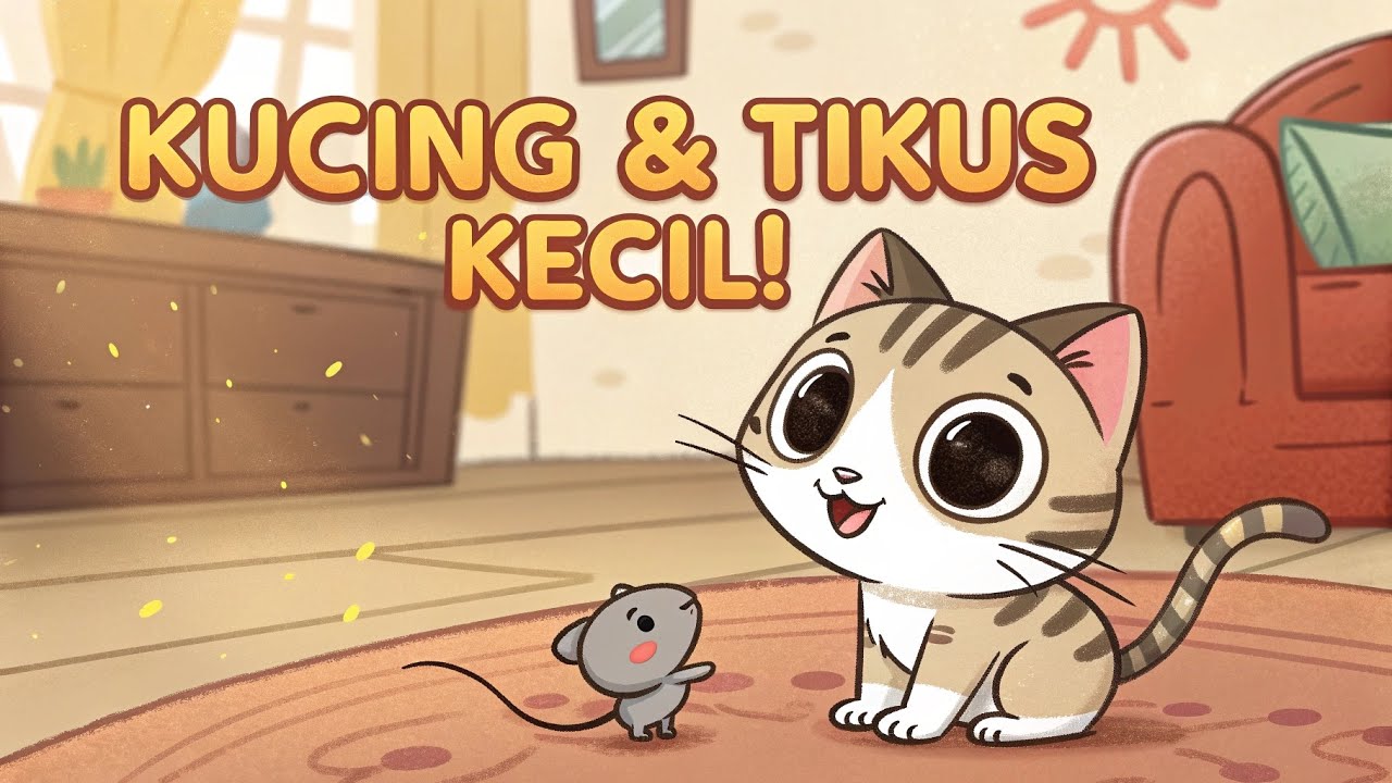 Kucing dan Tikus Kecil | Versi 1 | Clips | Video Lagu Anak-Anak ...