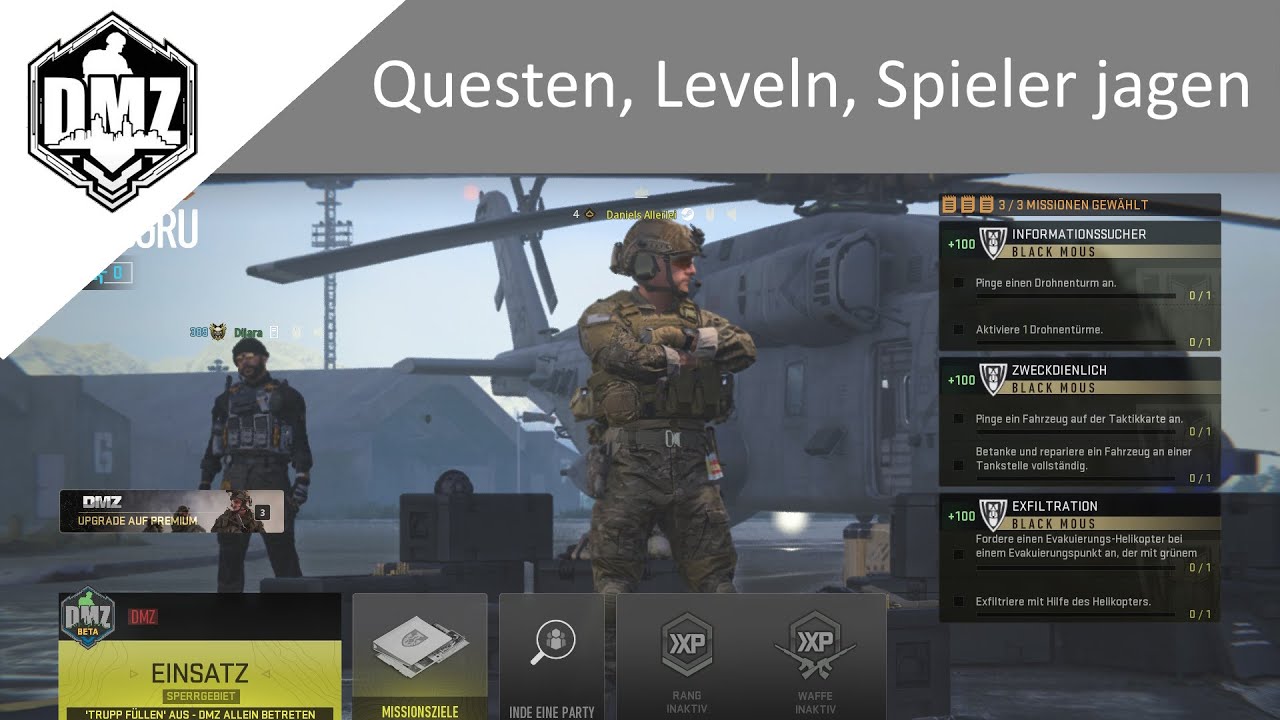 [Ger] Call of Duty - DMZ - Weiter gehts! - YouTube