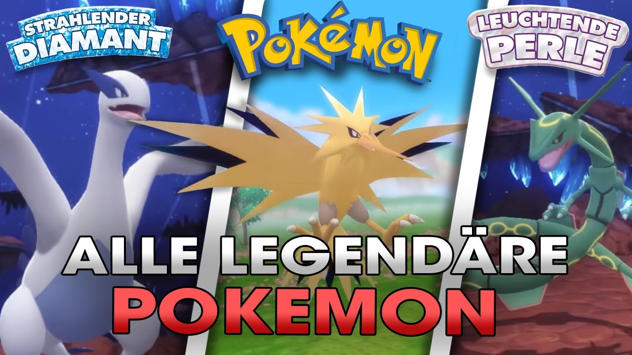 Alle LegendÄren Pokemon Im Hamanasu Park I PokÉmon Strahlender Diamant