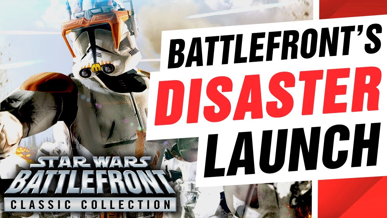 Star Wars Battlefront Classic Collection's DISASTER Launch - YouTube