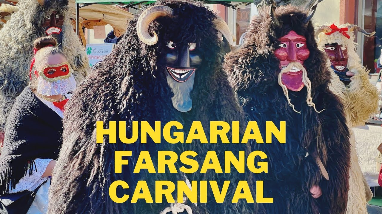 Busojaras Farsang Carnival Festival in Mohacs Hungary - YouTube