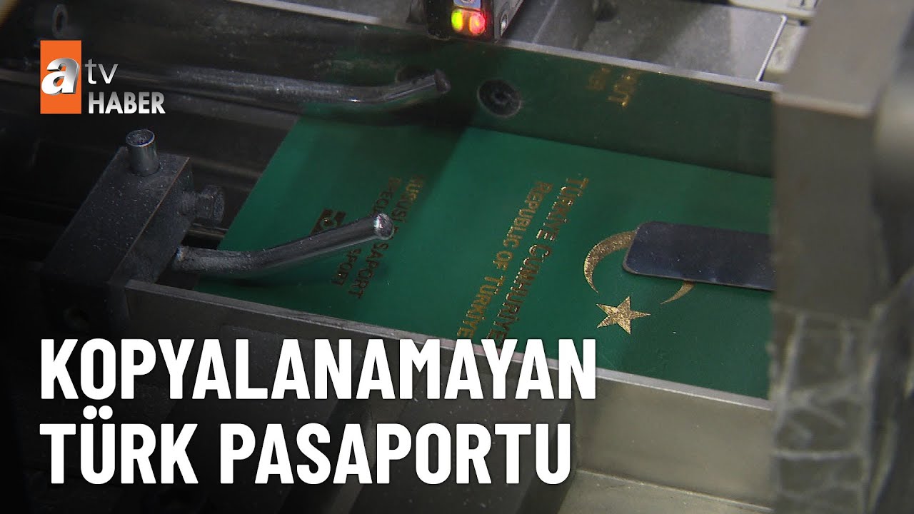 ÖZEL HABER – Pasaportlar artık yerli ve milli - atv Ana Haber 19 Ocak ...