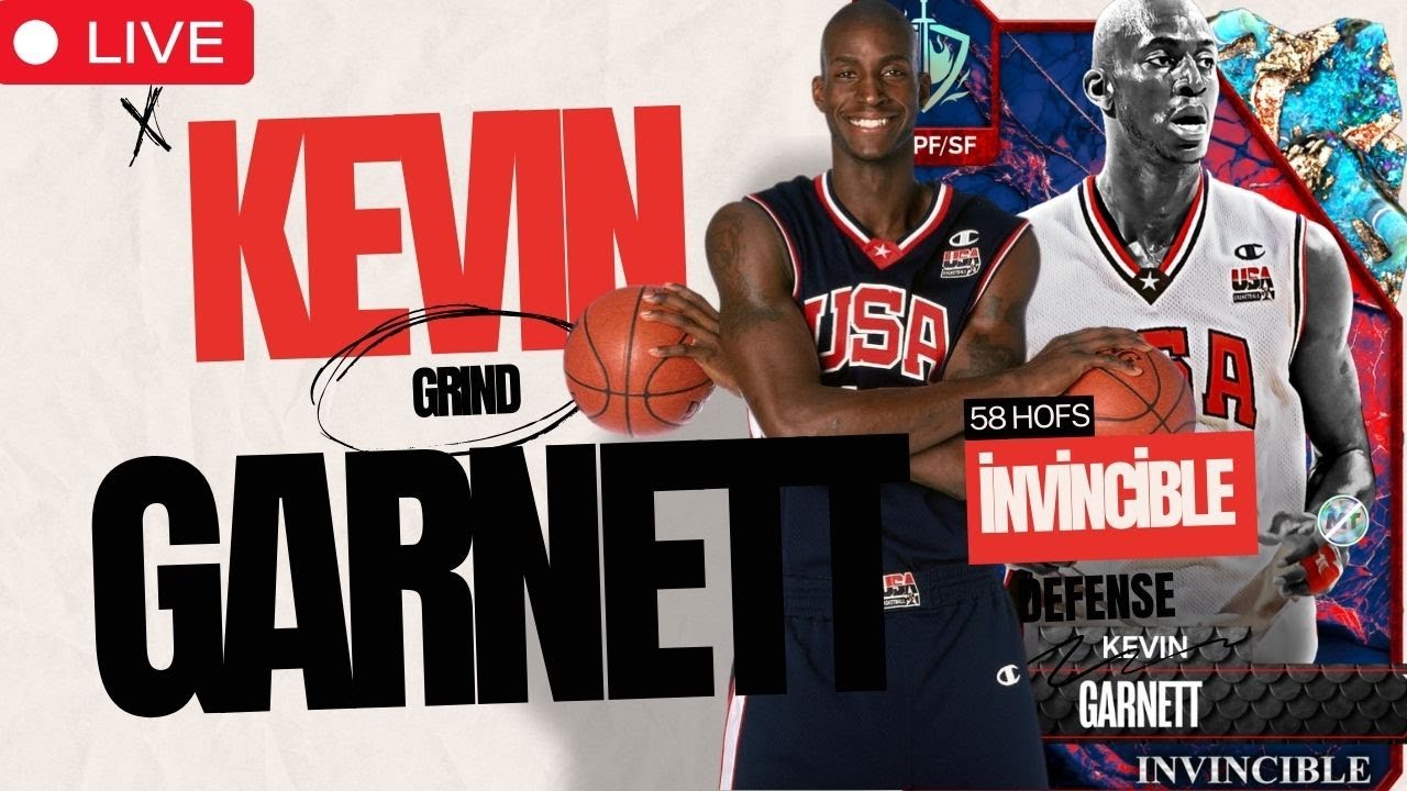 "Early Morning Invincible Kevin Garnett Grind - NBA 2K24 MyTeam" - YouTube