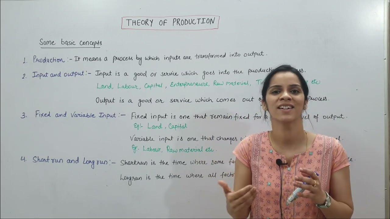 Production Function II Theory of Production - YouTube