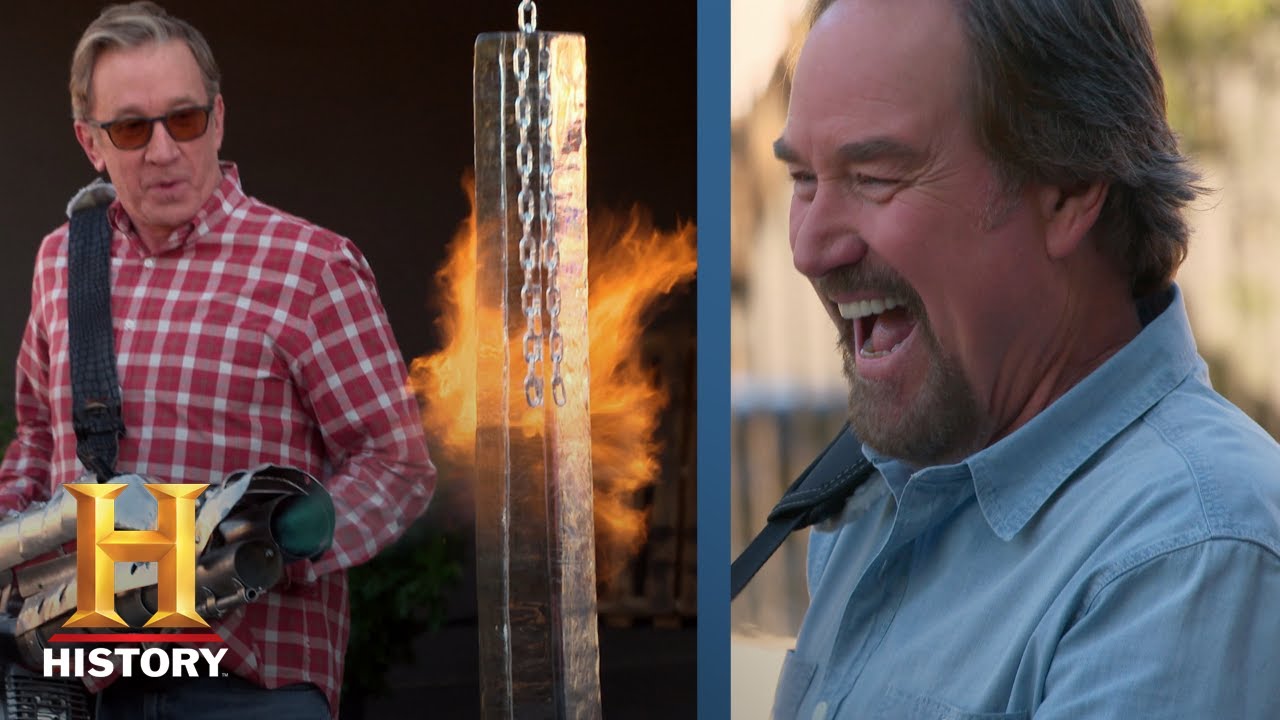 Assembly Required: Tim Allen and Richard Karn Test FIRE-BREATHING Leaf ...