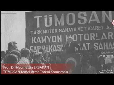 Tümosan Necmettin Erbakan 4 temmuz 1976