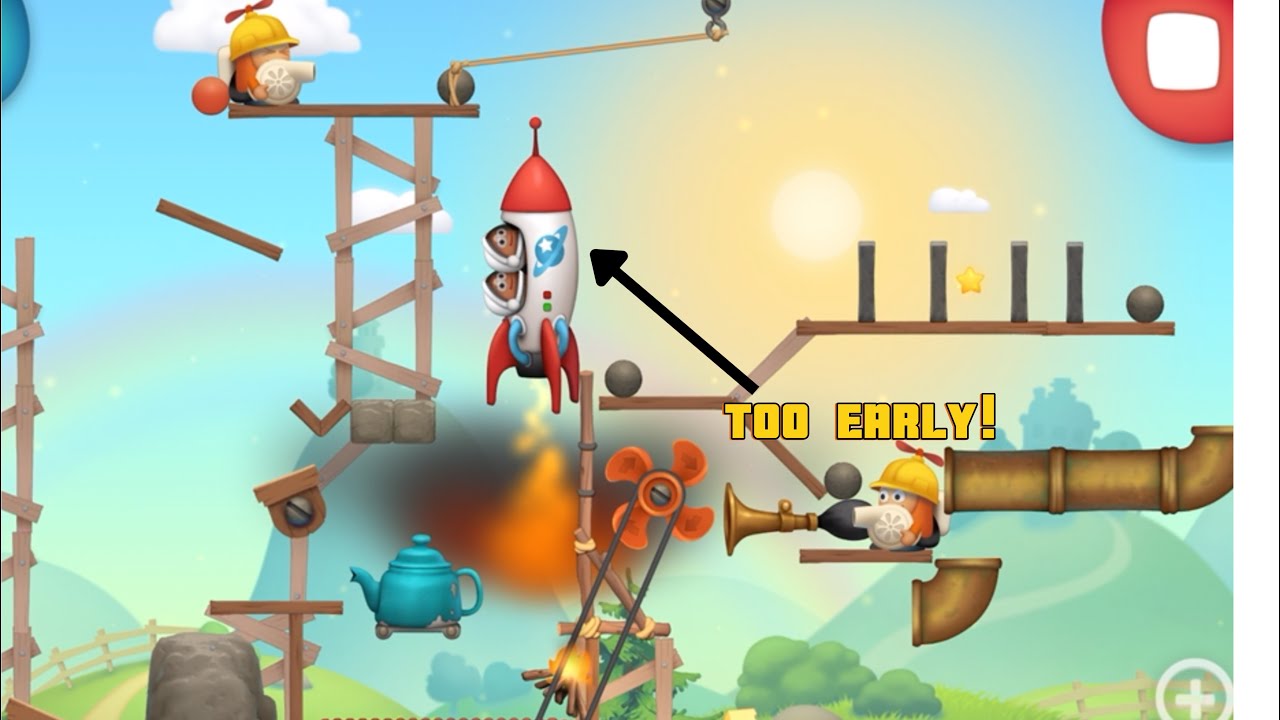 A premature launch! | The fields | Level 11-15 | Inventioneers - YouTube