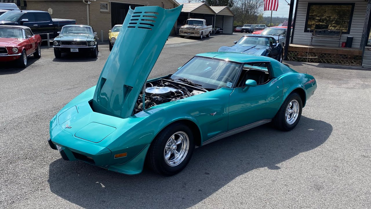 Test Drive 1977 Chevrolet Corvette SOLD $15,900 Maple Motors #2081 ...