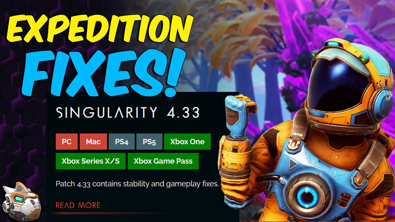 Expedition Fixes OUT NOW! No Man's Sky Singularity Expedition - YouTube