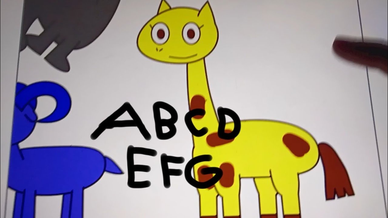 Learn A B C D E F G Flippy the Dolphin - YouTube