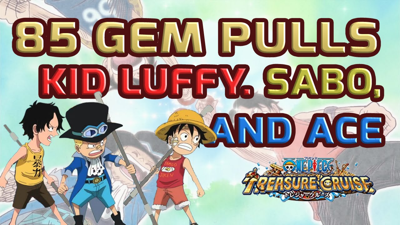 85 Gem Pulls! The Kids from Grey Terminal Event [One Piece Treasure ...