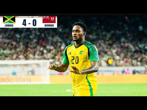 Renaldo Cephas vs Bermuda | Man Of The Match Performance 2 Assist | Jamaica 4-0 Highlights 