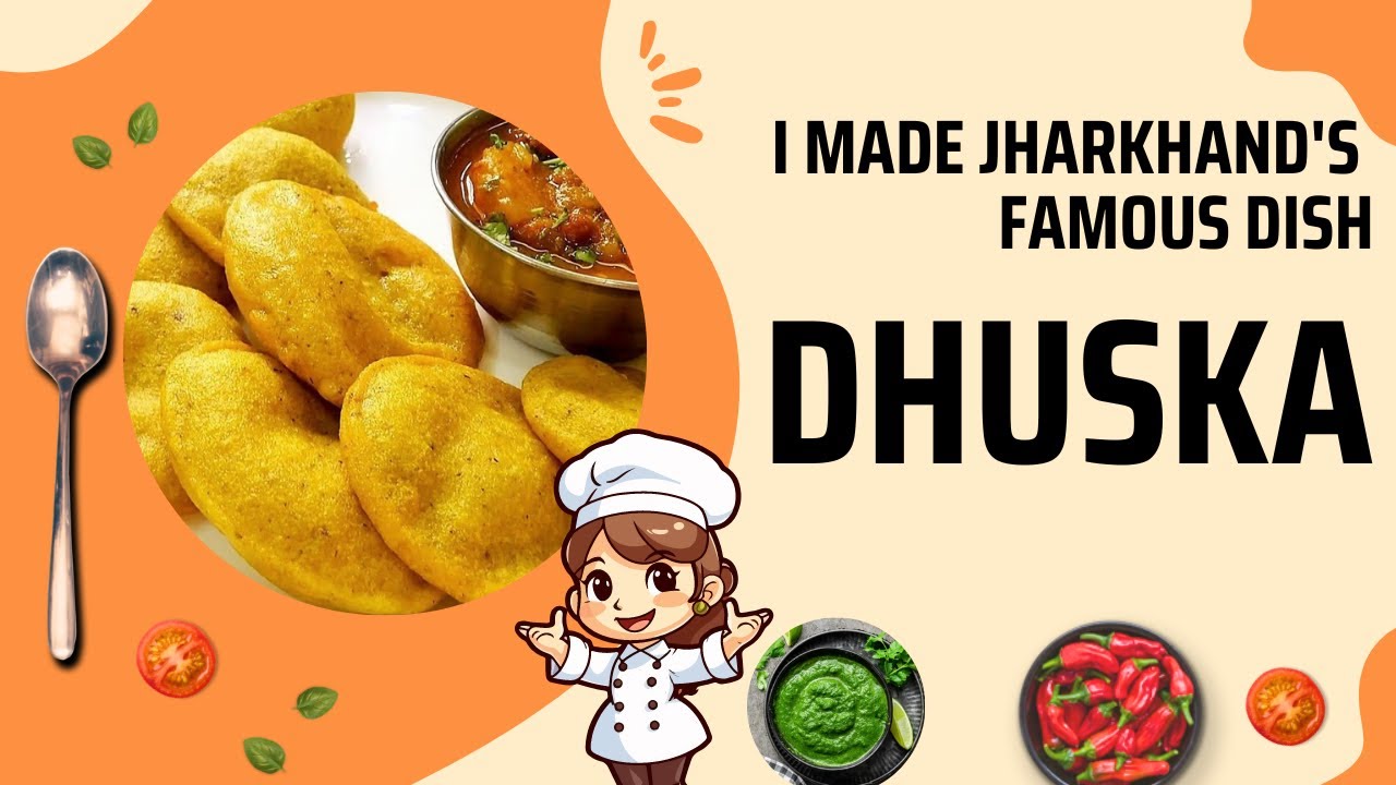 I Tried Cooking Jharkhand's Famous Dish- DHUSKA 😋#dhuskarecipe - YouTube