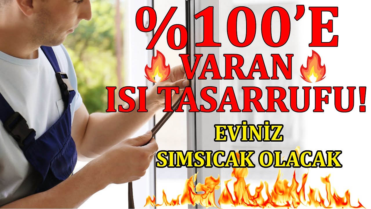 PVC Pencere Plastik fitil conta Değişimi Nasıl Yapılır? How to change ...